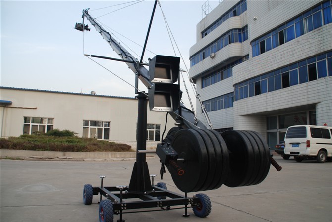 13m Professional Camera Crane With Dutch Head | virtuecrane