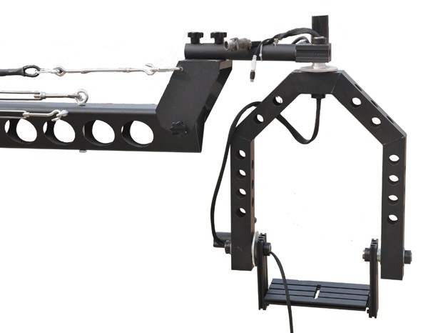 Jimmy Jib Crane With Motorized Remote Control | virtuecrane