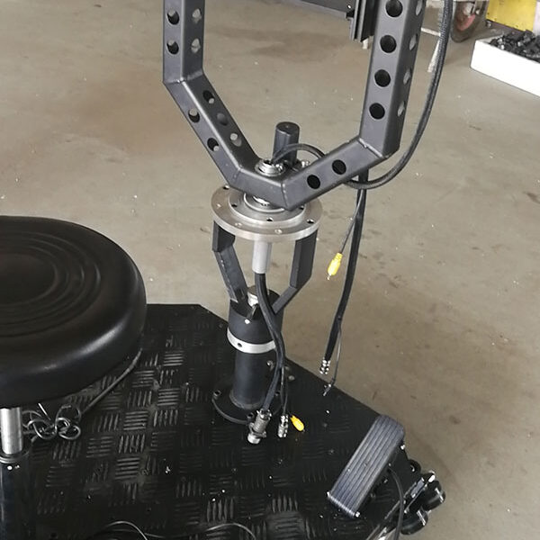 Film Camera Dolly With Motorized Pan-Tilt Head | virtuecrane