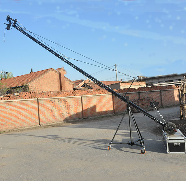 Motorized Camera Crane 8m Use Octagon Arm | virtuecrane