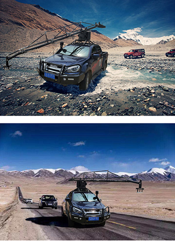 Electric Car Crane Russia Arm | virtuecrane