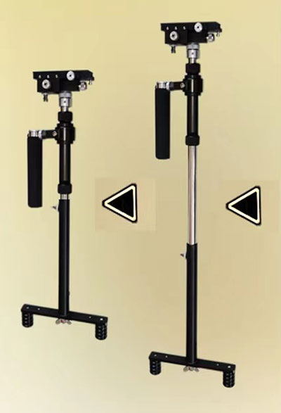 Dual Use Steadycam Stabilizer With Vest | virtuecrane