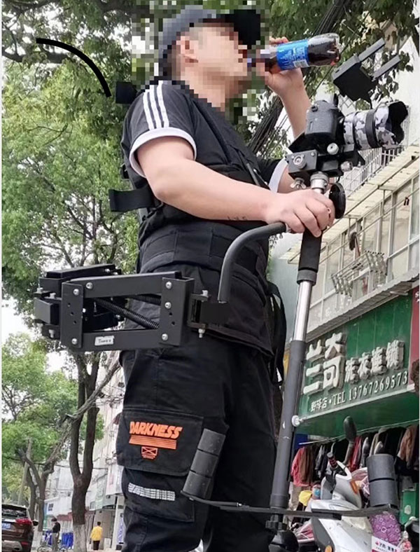 Steadicam With Vest And Double Spring Arm | virtuecrane